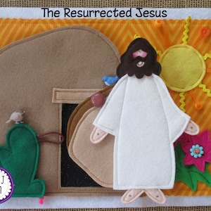 More Stories of JESUS Felt Quiet BOOK Activity Book .PDF Pattern - Etsy
