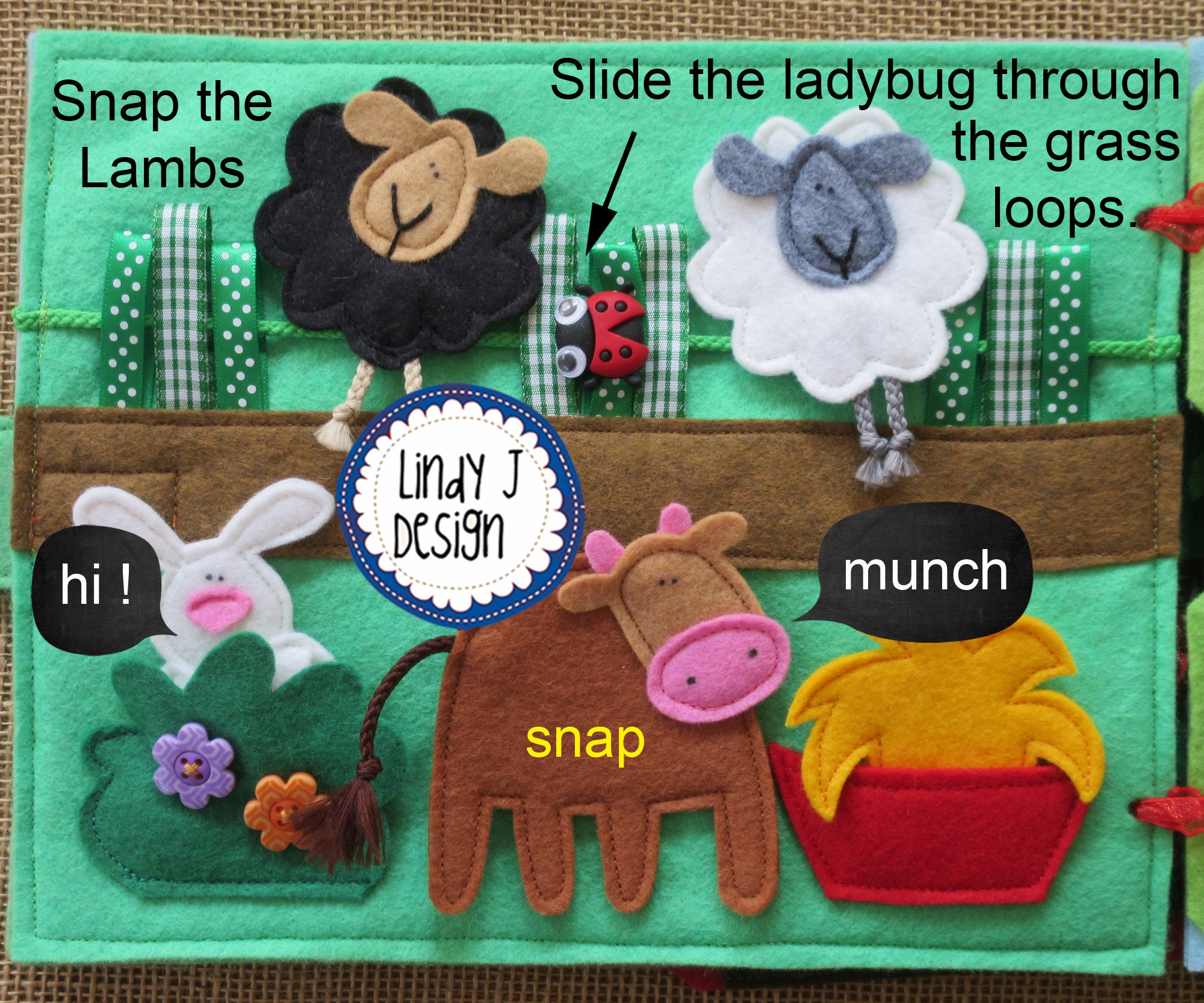 Little Red Farm TRUCK QUIET Book PDF Activity Book Pop up Pages ...