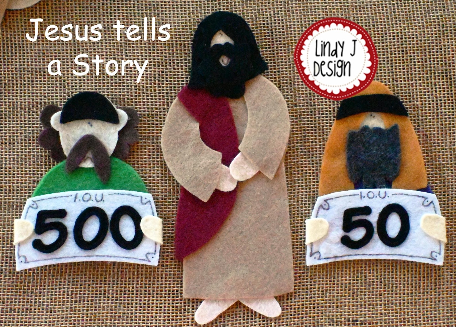 BIBLE Stories for Flannel Felt Board .PDF Pattern Jesus Felt Story ...