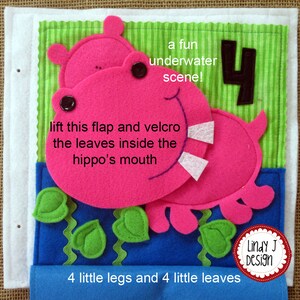 1 2 3...COUNT With Me Felt QUIET Book PDF Pattern Counting Busy Book ...