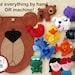 Brown BEAR Story Felt Playset ANIMALS PDF Pattern Animal Play Set ...
