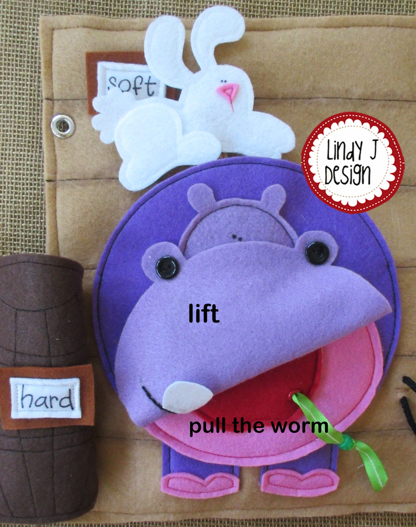 Noahs Opposites Felt QUIET BOOK Activity Book Busy Book .PDF Pattern - Etsy