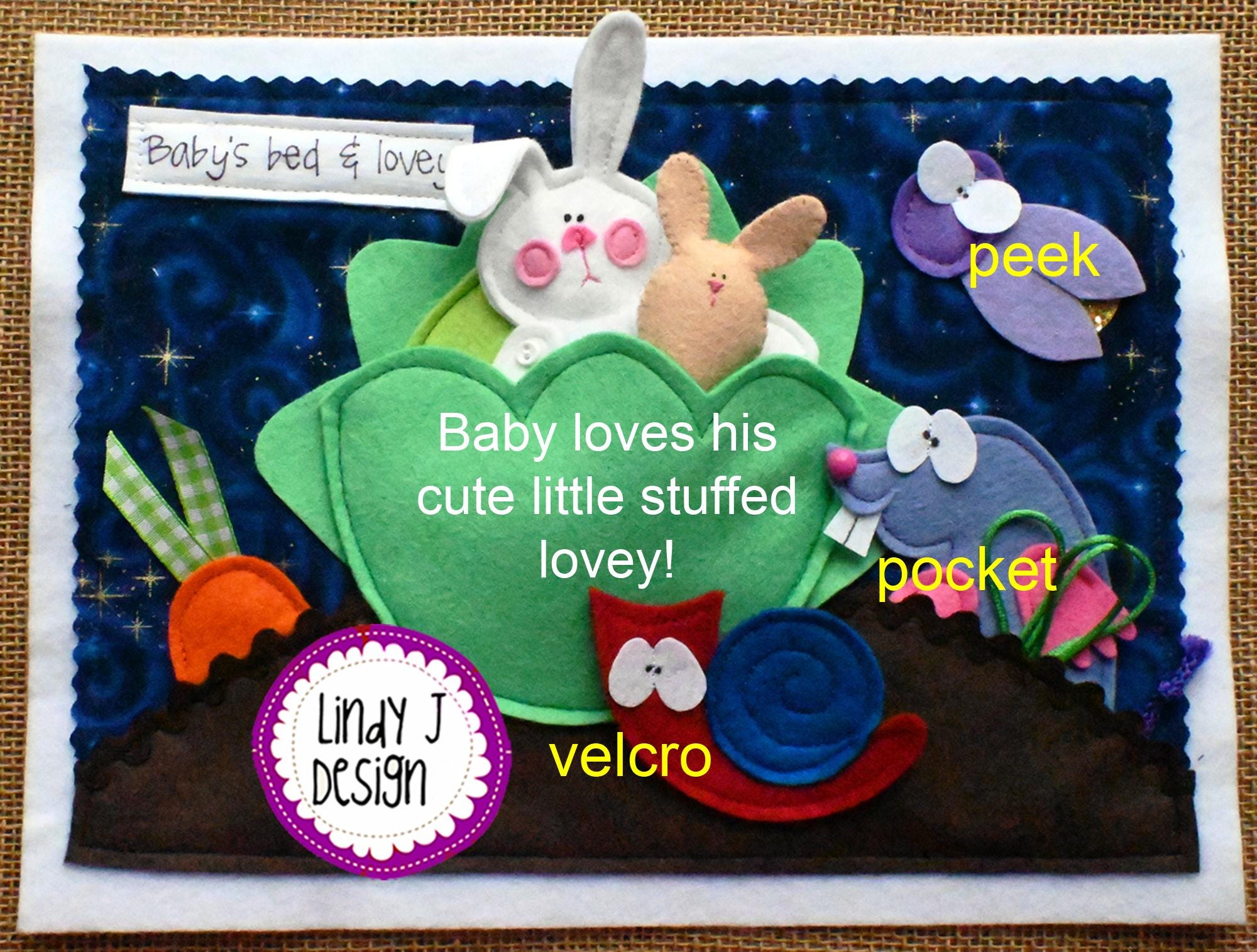 QUIET BOOK PDF Pattern Felt Bunny Activity Book Instruction Rabbit Busy ...