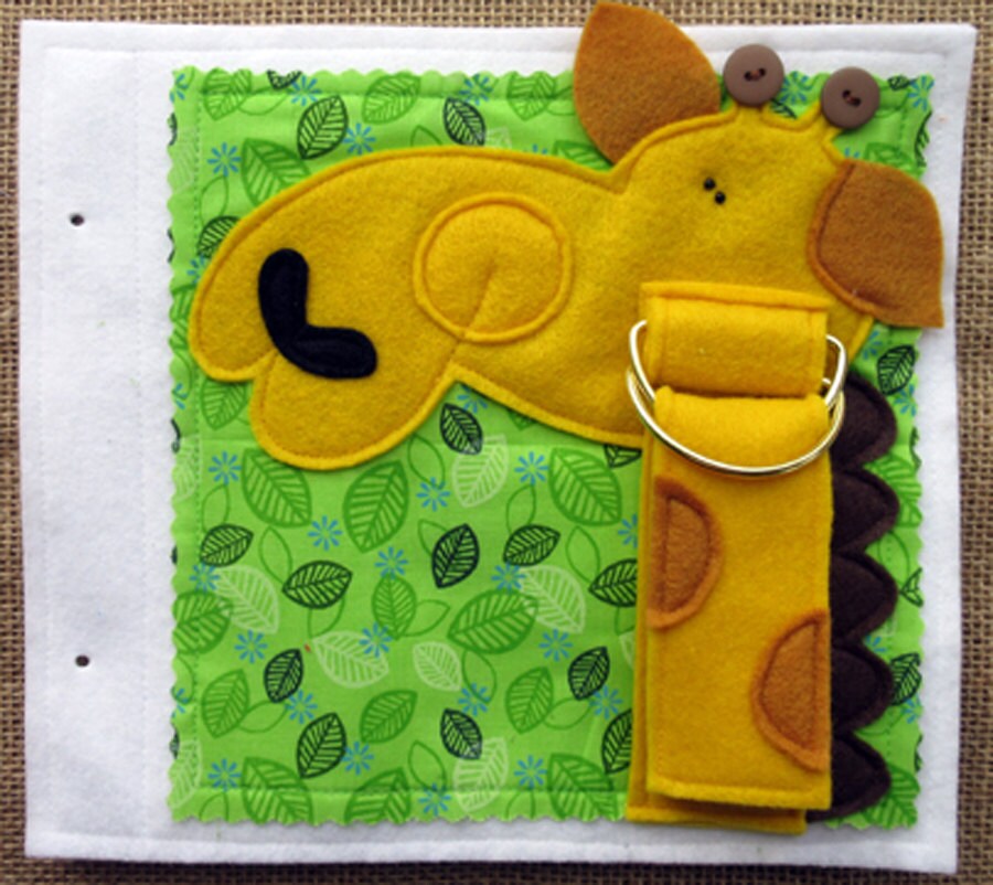 Button Nose Felt QUIET BOOK .PDF Pattern - Etsy Canada