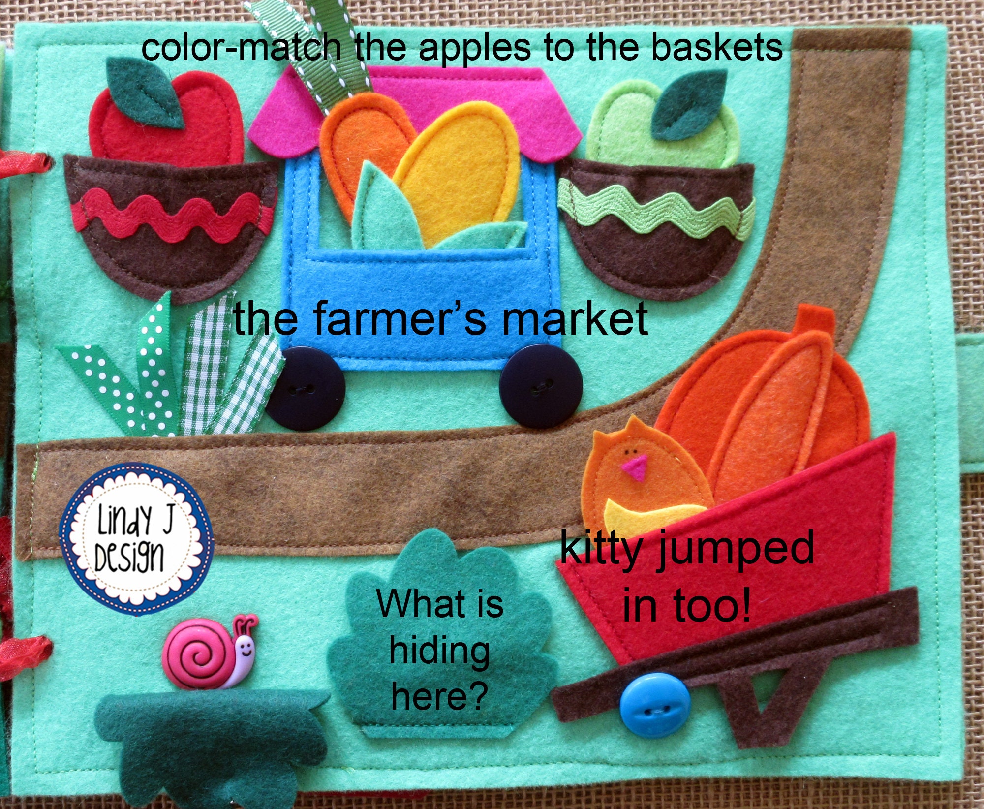 Little Red Farm TRUCK QUIET Book PDF Activity Book Pop up Pages ...