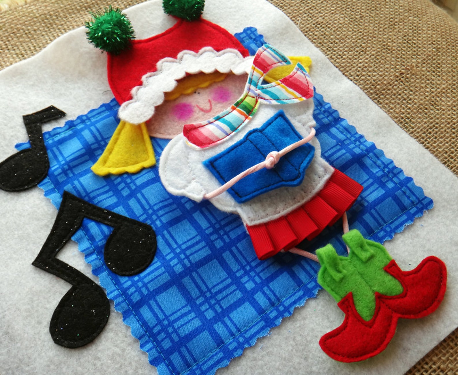 KOOL KIDS Felt Quiet Book .PDF Pattern | Etsy Canada