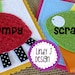 Little Pages Set 4 FELT ACTIVITY Cards Quiet Book .PDF Pattern - Etsy ...