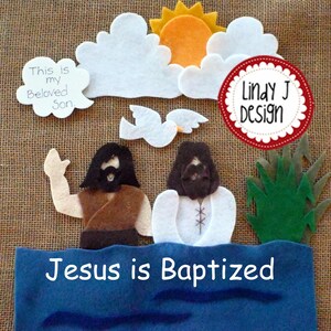 BIBLE Stories for Flannel Felt Board .PDF Pattern Jesus Felt Story ...
