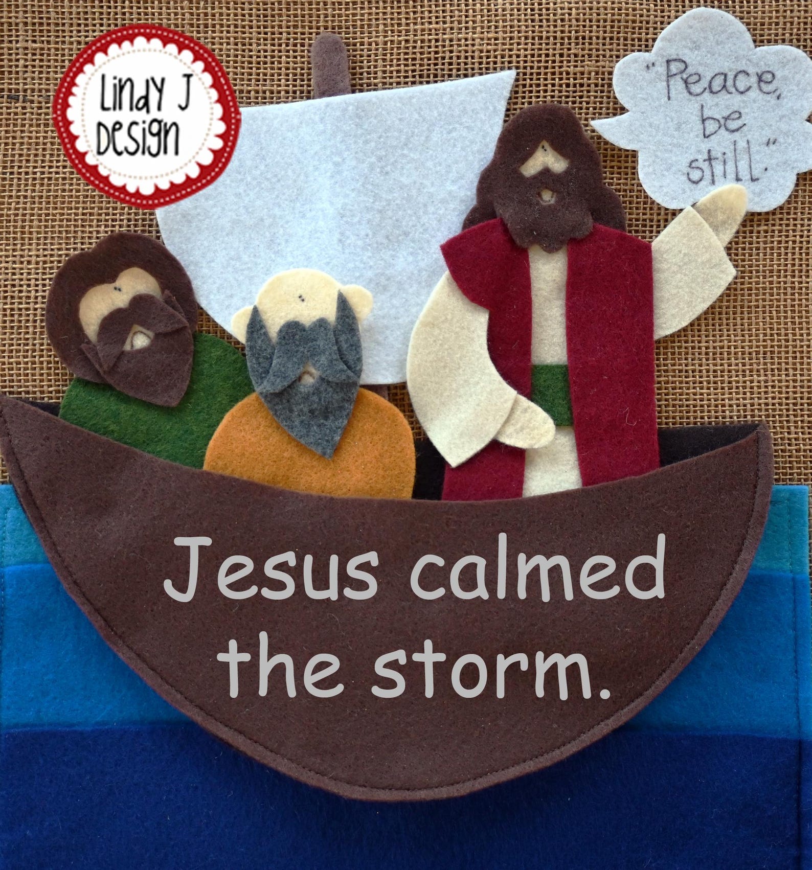 BIBLE Stories for Flannel Felt Board .PDF Pattern Jesus Felt Story ...