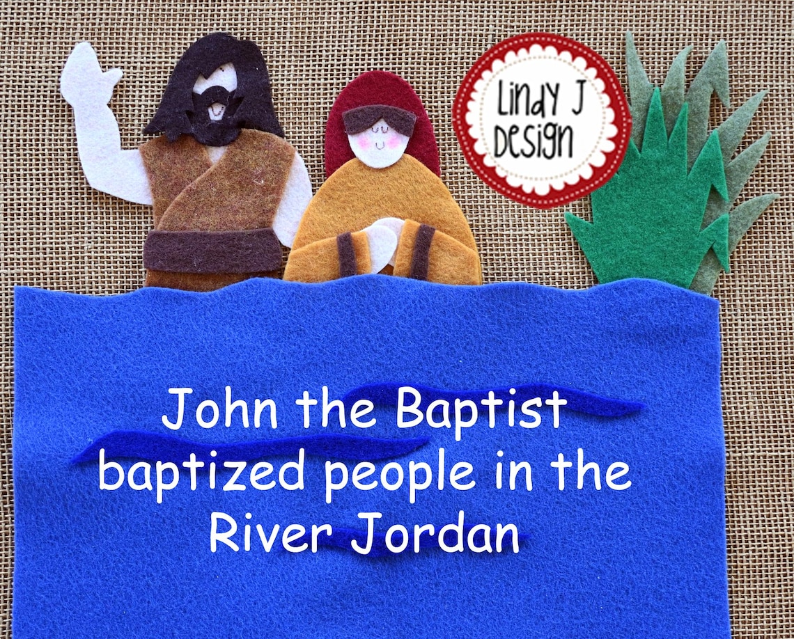 BIBLE Stories for Flannel Felt Board .PDF Pattern Jesus Felt Story ...