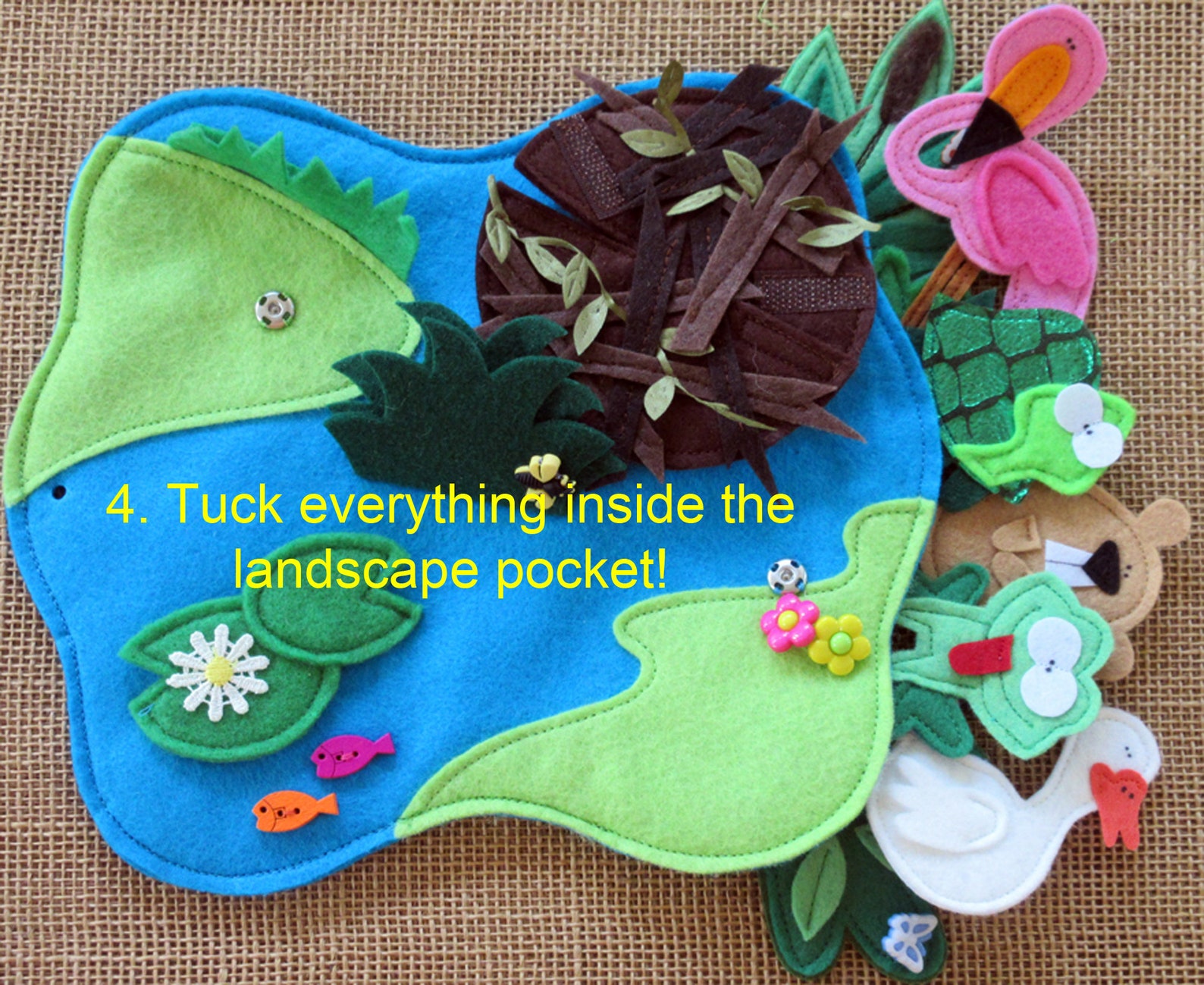 ZOO QUIET Book PDF Pattern Zoo Animals Instructions Animal Play Mat ...