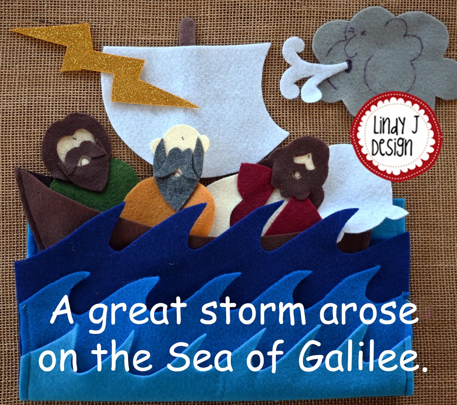 BIBLE Stories for Flannel Felt Board .PDF Pattern Jesus Felt Story ...