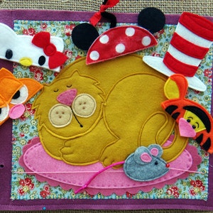 Quiet BOOK .PDF Pattern at Granny's Felt Quiet Book Instructions Busy ...