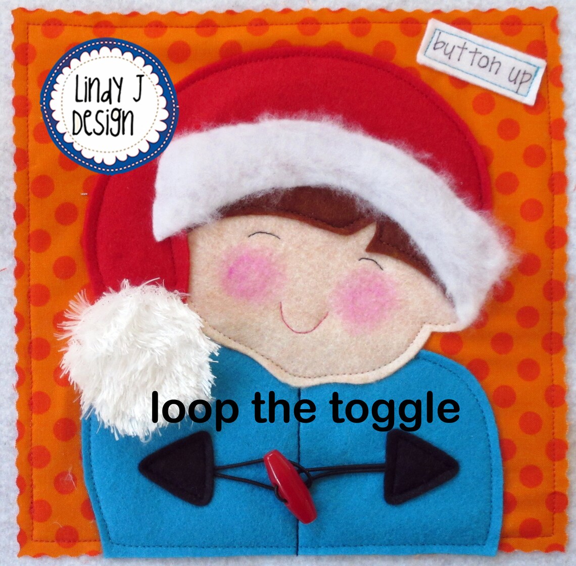 Button Button QUIET BOOK PDF Pattern activity book | Etsy