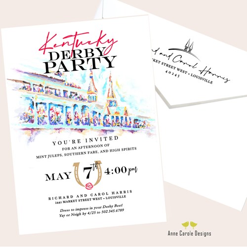 Kentucky Derby Party Banner Buntings Run for the Roses - Etsy