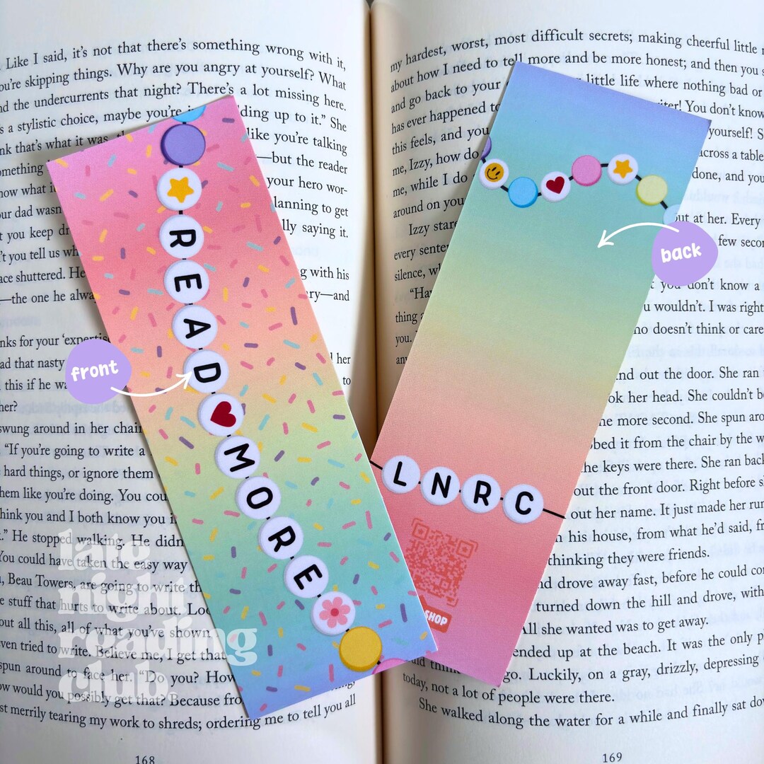 Reading Era [bookish Bookmark // Double-sided Thick Cardstock] - Etsy