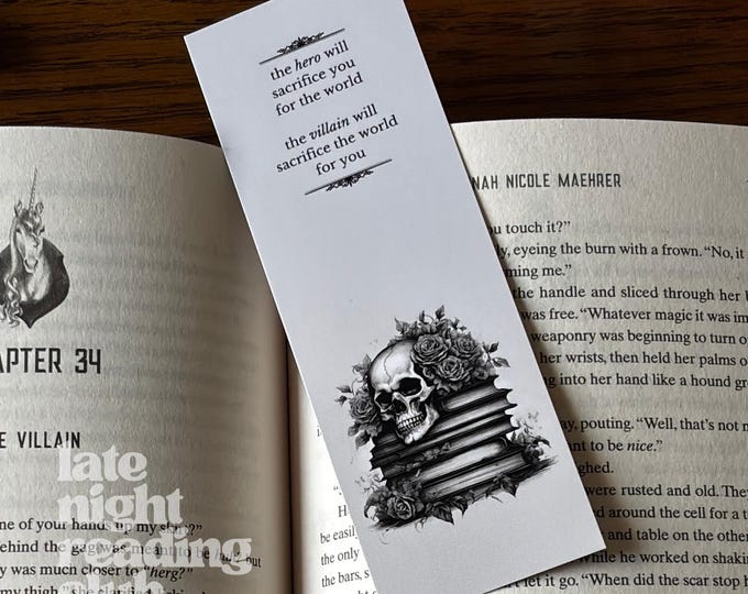Horror Book Decal, Thriller Book Lover Reading Sticker, Scary Book Club ...
