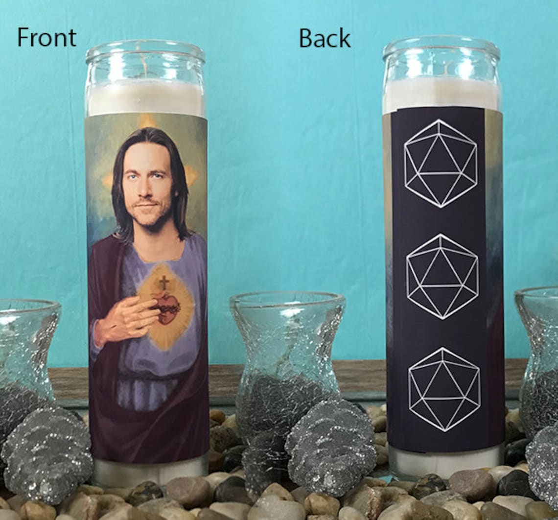 Matthew Mercer D&D Muse Prayer Candle - Etsy Australia