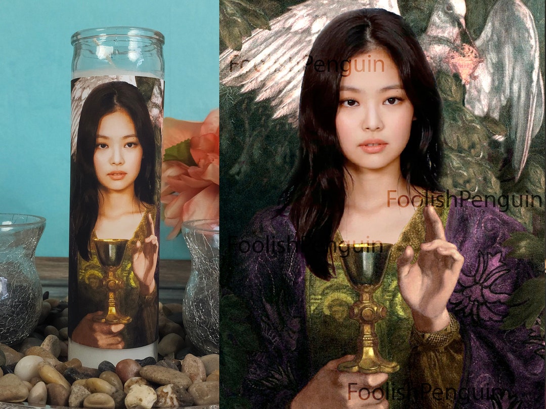 Jennie Prayer Candle - Etsy