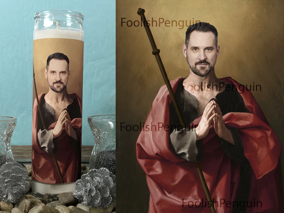 Saint Travis Willingham D&D Muse Prayer Candle - Etsy