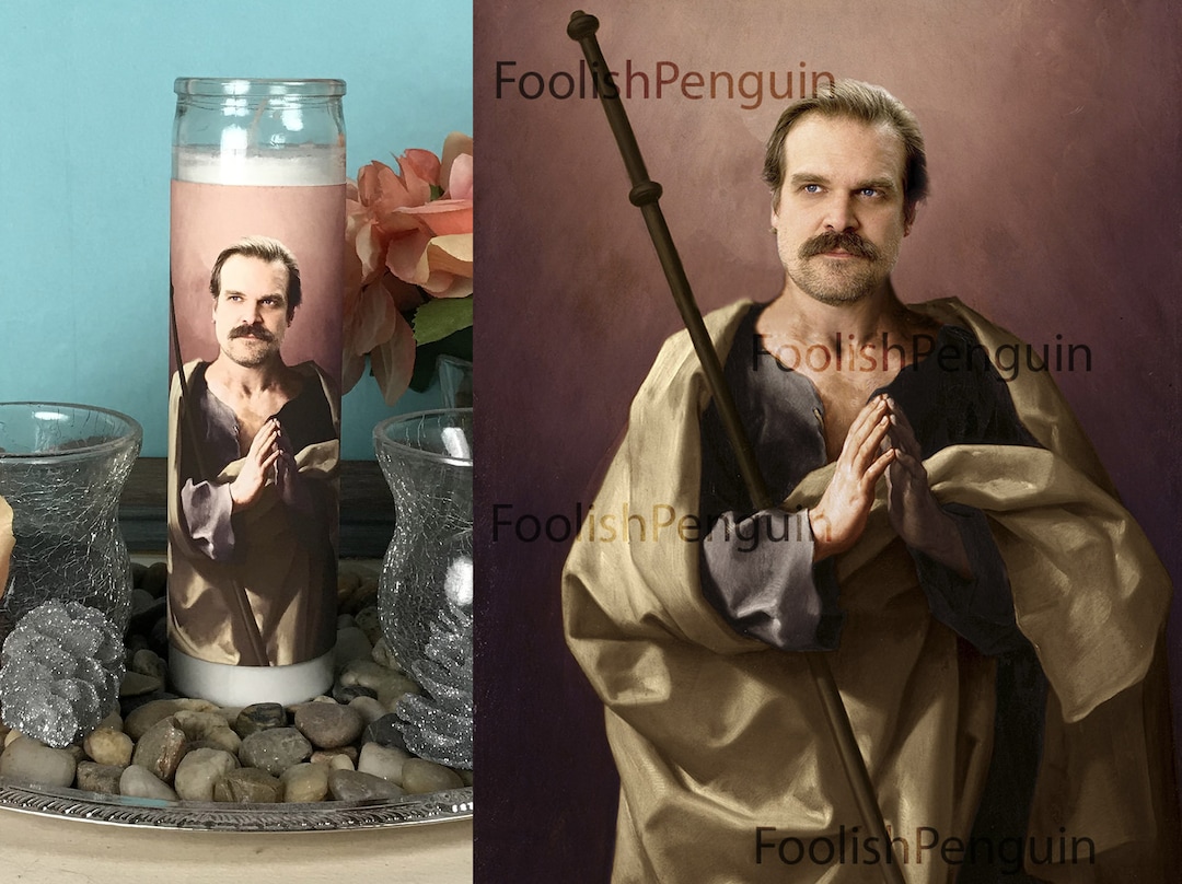 Saint Jim Hopper Devotional Prayer Candle - Etsy