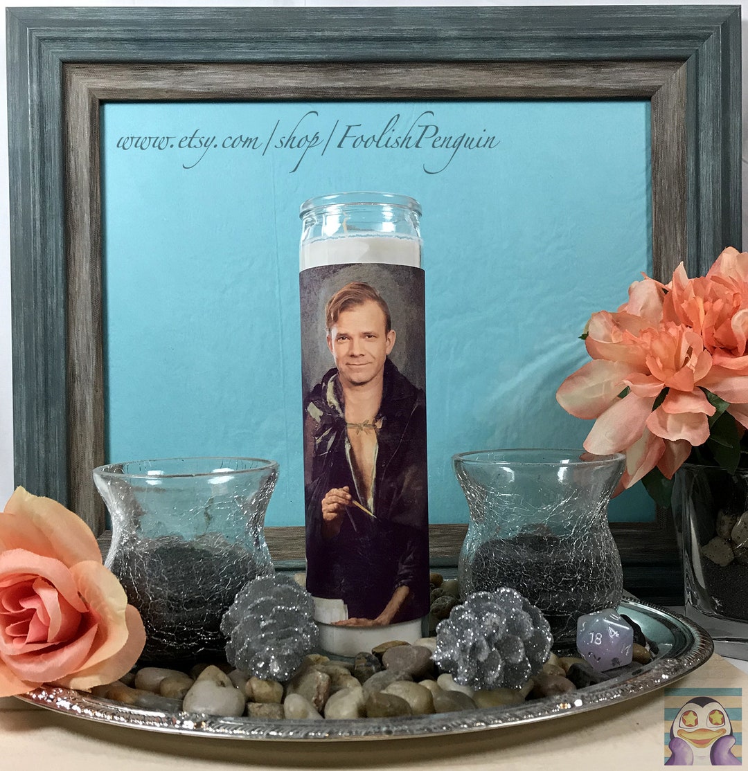 Saint Liam O'brien D&D Muse Prayer Candle - Etsy