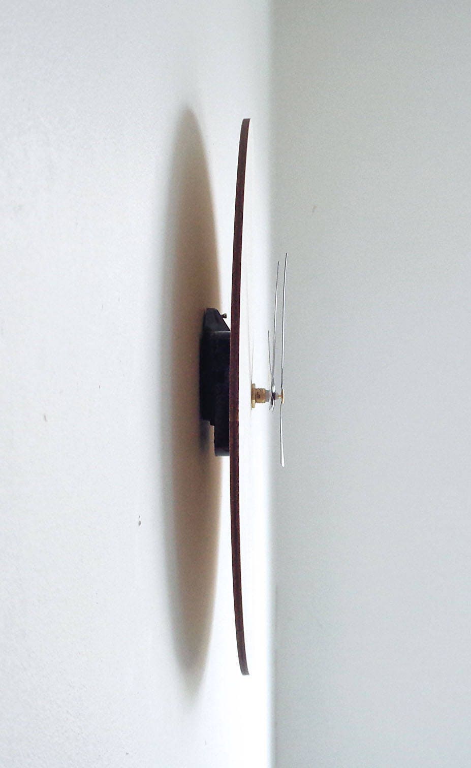 Cow Wall Clock Decoupage Photo Clock Brown Calf Clock | Etsy