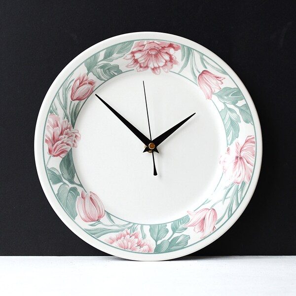 Ceramic Plate Clock - Etsy UK