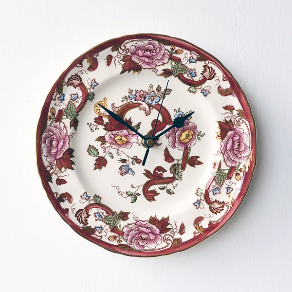 Ceramic Plate Clock - Etsy UK
