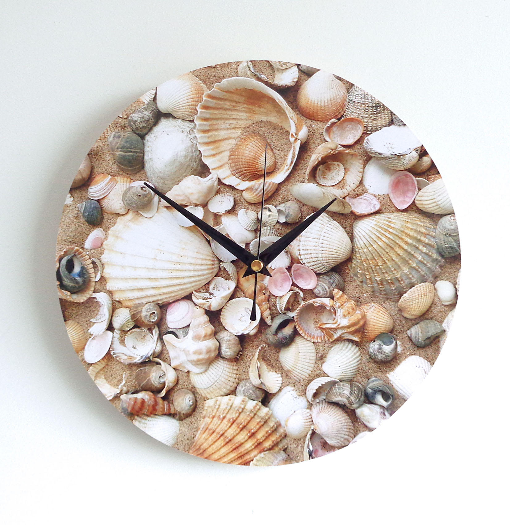 Sea Shells Clock Decoupage Photo Clock Decoupage Photo | Etsy