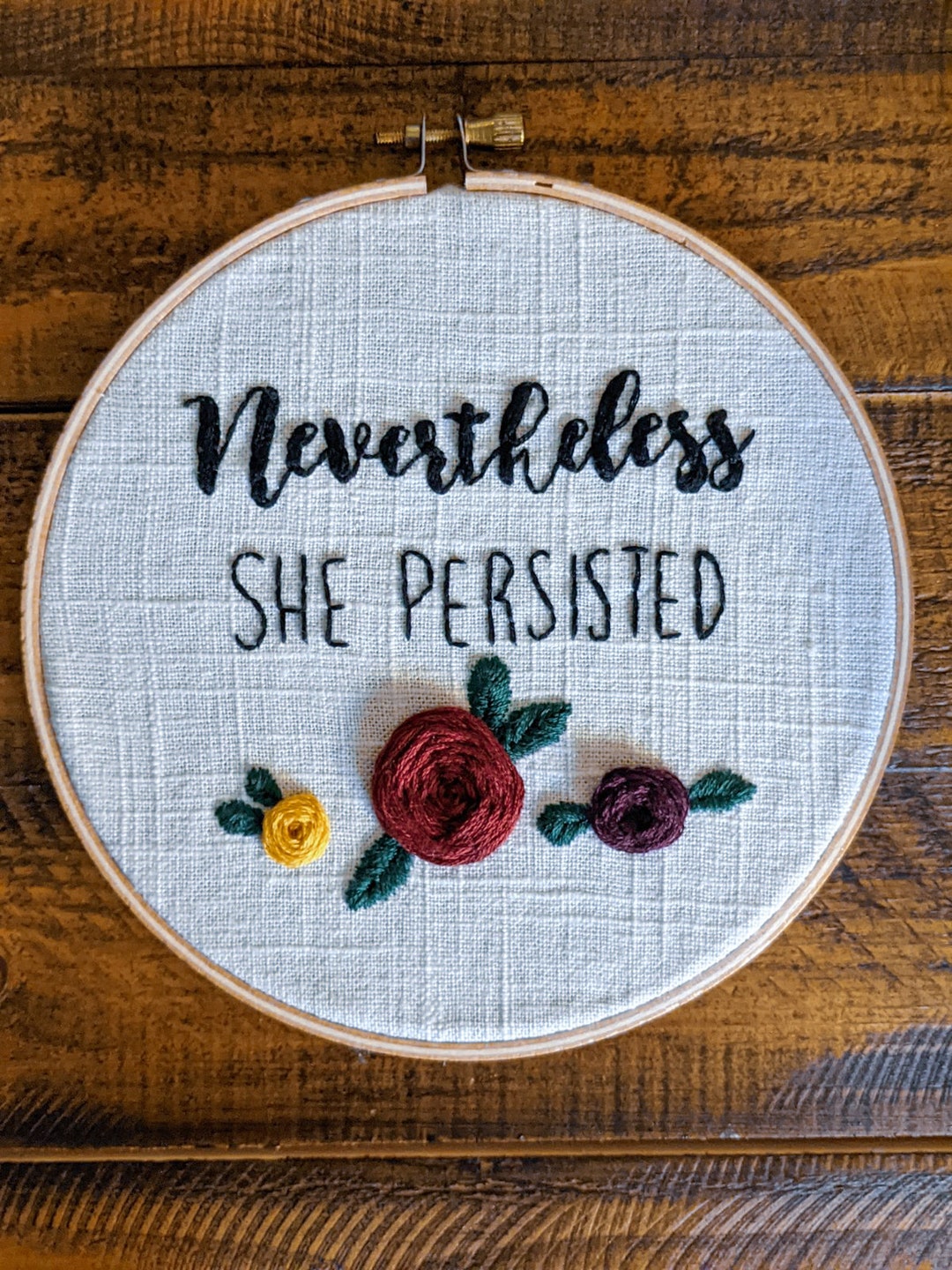 MADE TO ORDER nevertheless She Persisted - Etsy