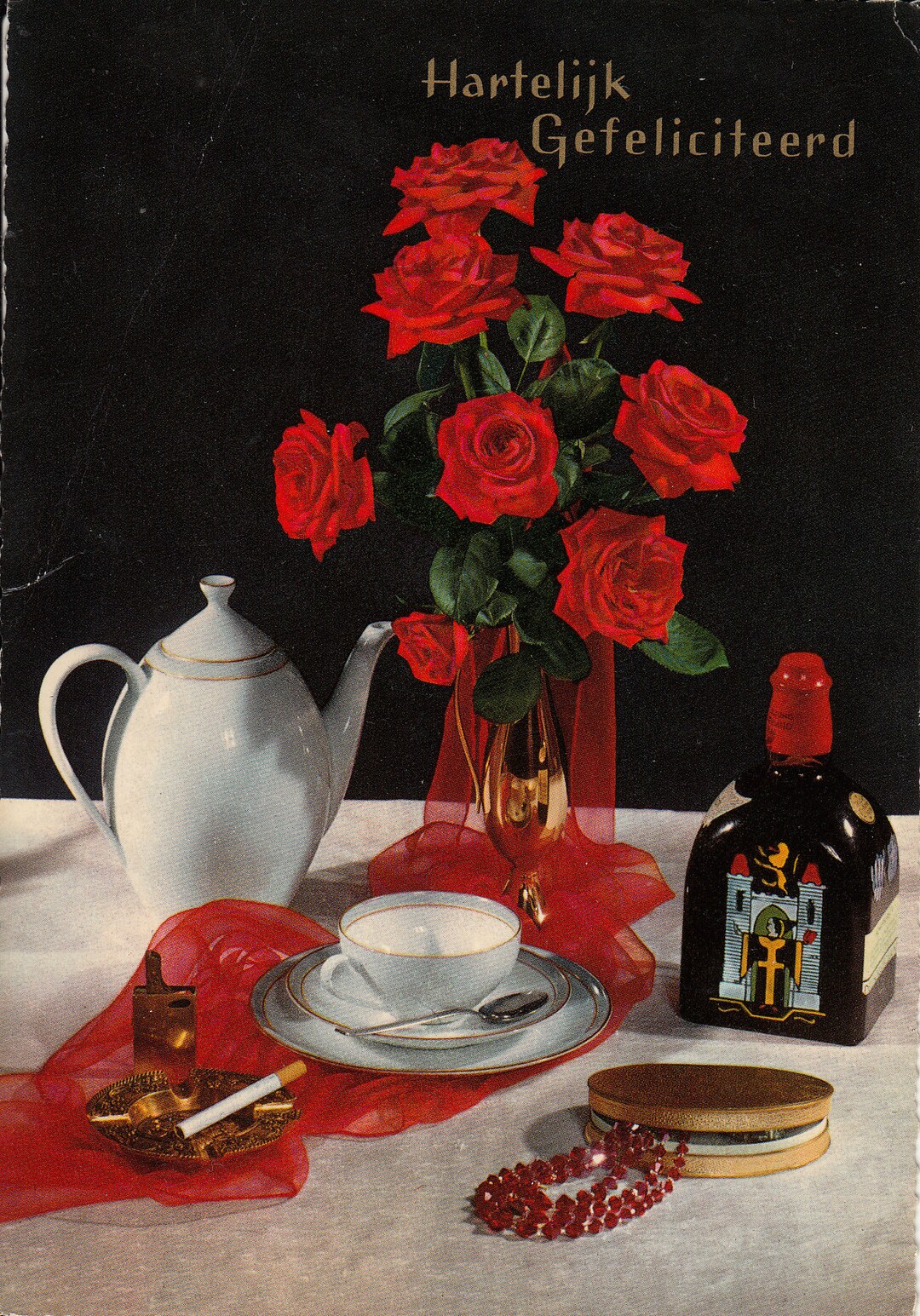 5 Vintage Dutch Postcards / Happy Birthday / Congratulations / - Etsy