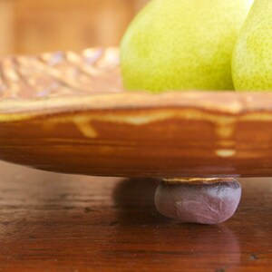 Coil Platter With "stone" Feet No. 8 - Etsy