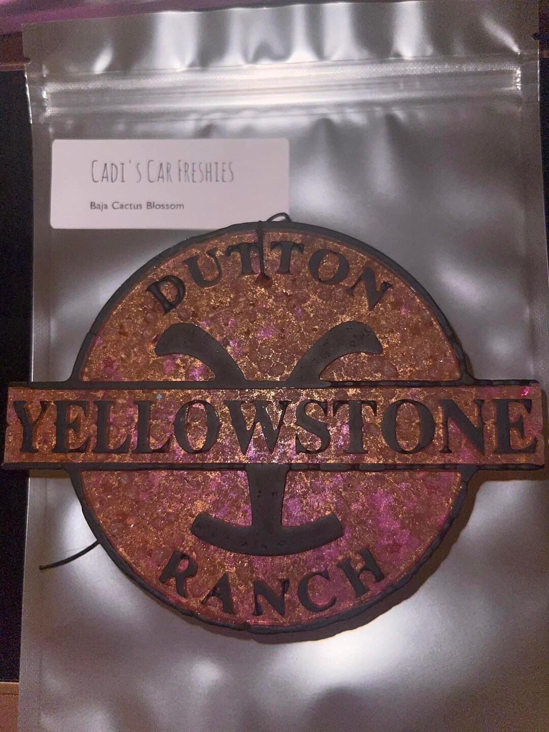 Yellowstone Car Freshie baja Cactus Blossom - Etsy