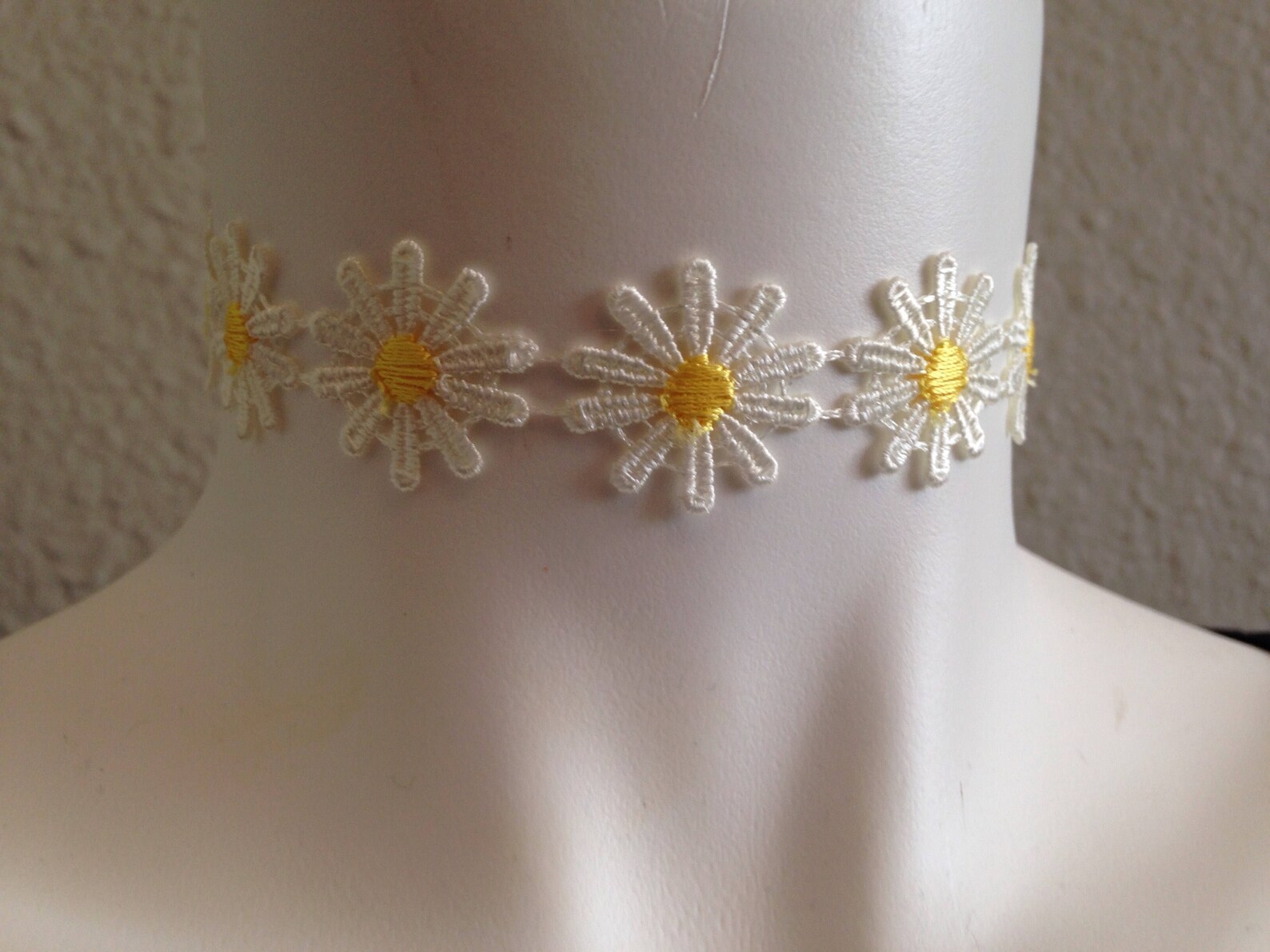 Flower Choker daisy Choker-choker-flower Necklace gifts for - Etsy