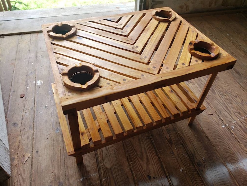 Cigar / Smoking Table Suitable for Outdoor Use - Etsy