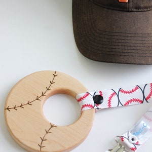 Sports - Paci-catchers - Pacifier Clip - Pacifier Leash - Football ...