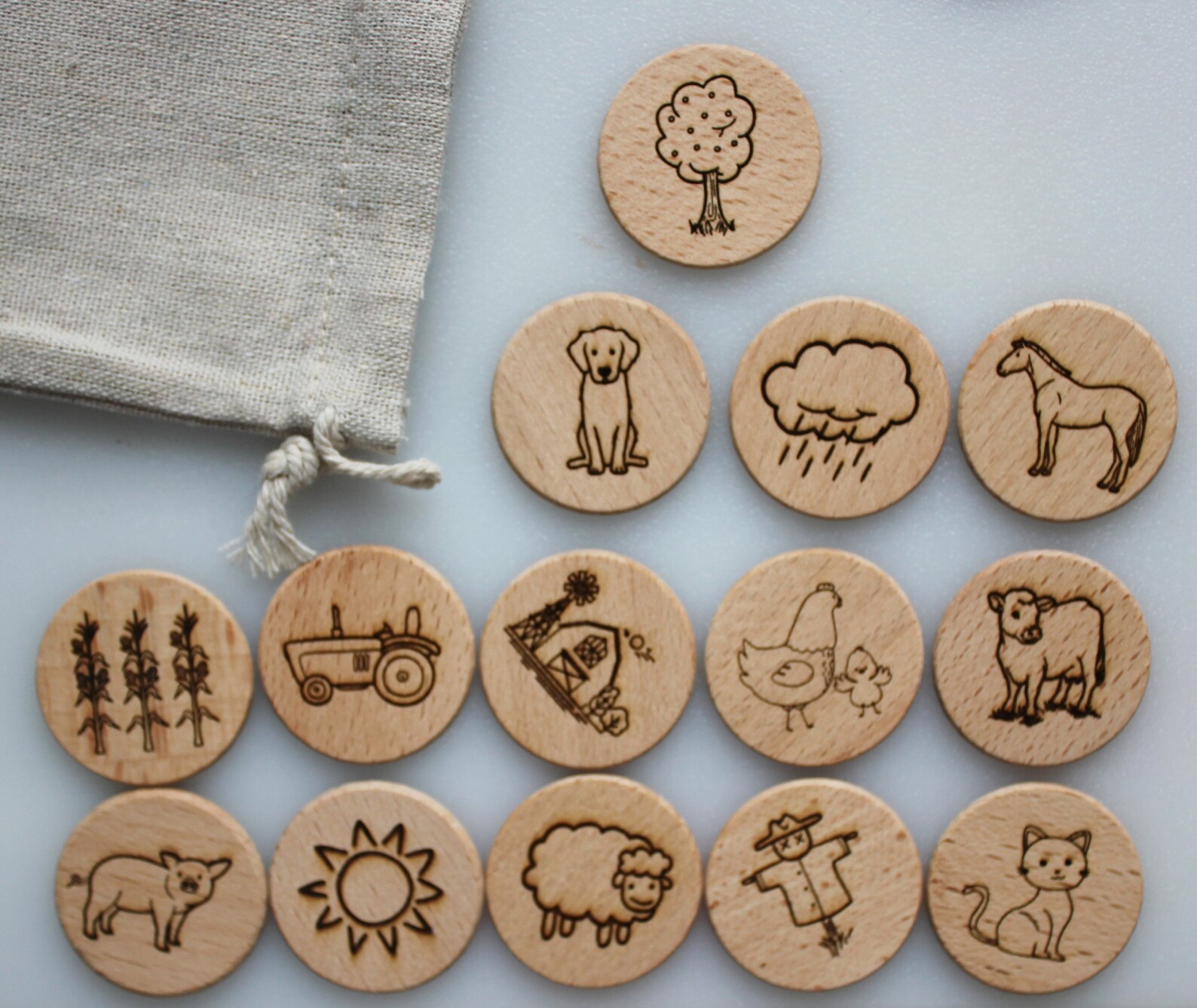 Create an Adventure Wooden Story Discs - Etsy