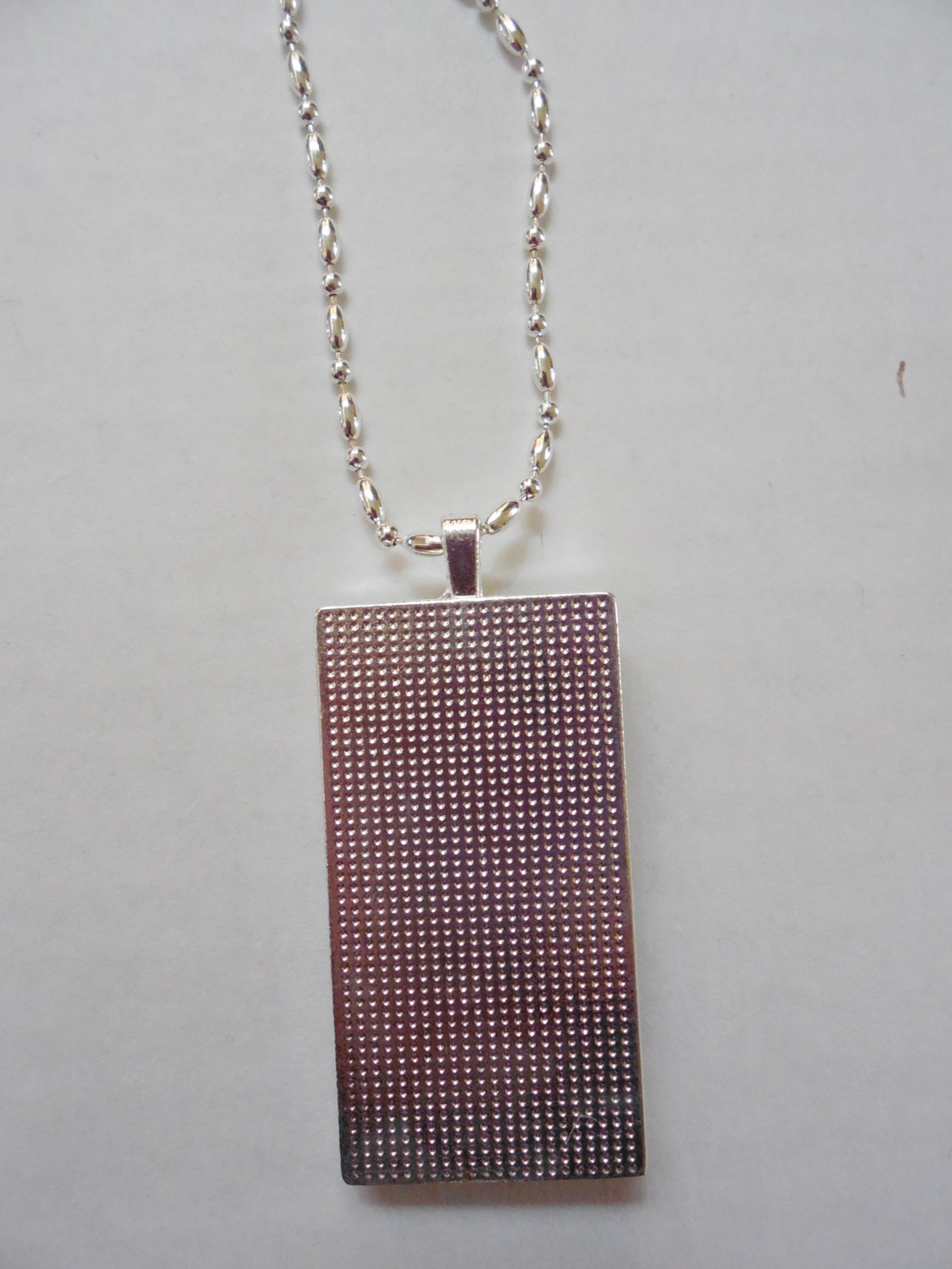 Tarot Card "the Magician" Glass Tile Pendant 1x2", Silver Setting or ...