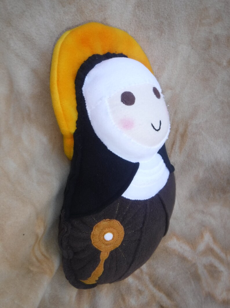 Saint Doll St. Clare of Assisi Plush Religious Toy - Etsy