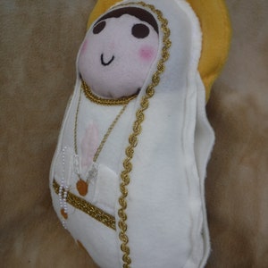 Saint Doll Our Lady of Fatima Virgin Mary Soft Toy - Etsy