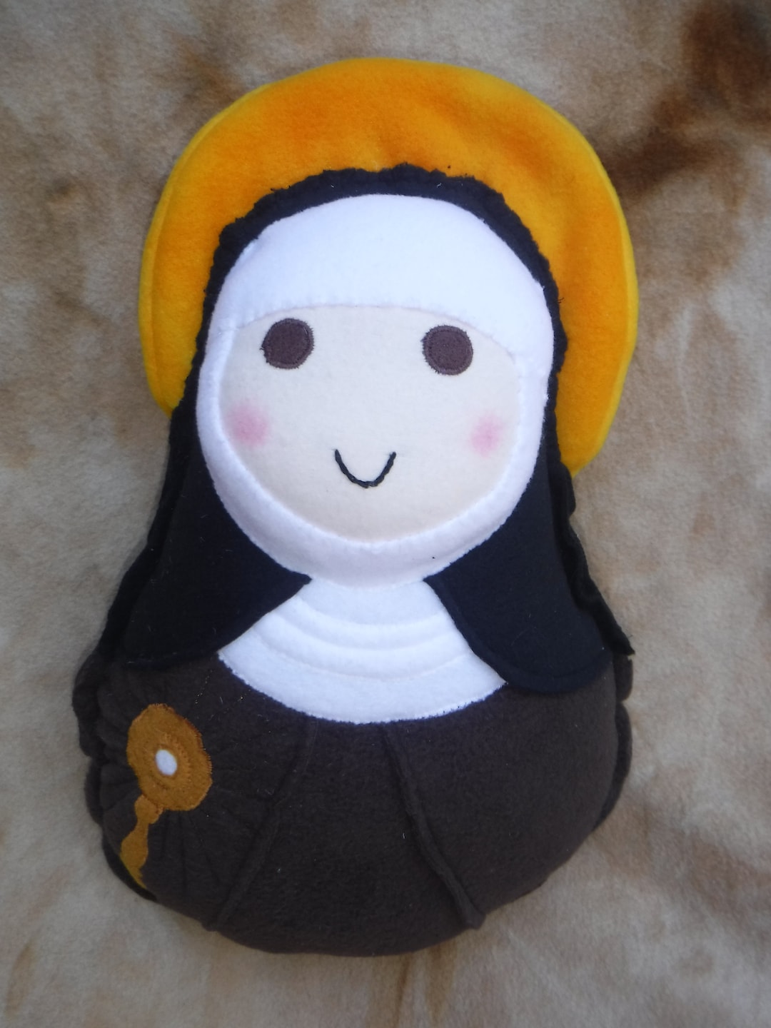 Saint Doll St. Clare of Assisi Plush Religious Toy - Etsy
