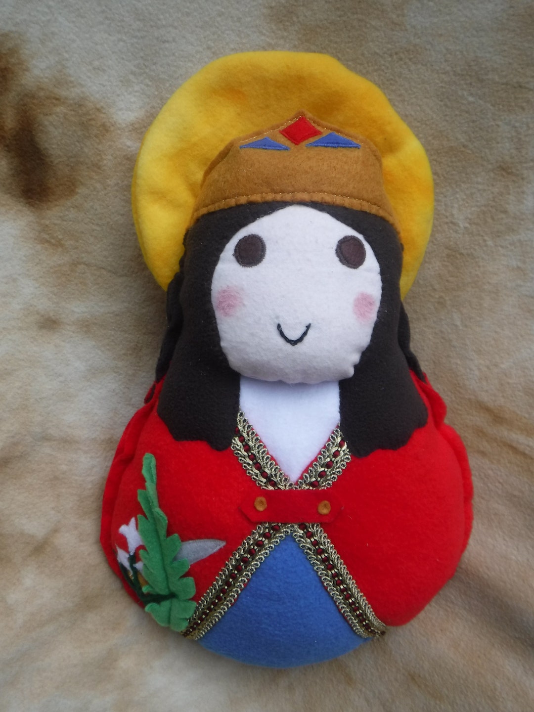 Saint Doll St. Catherine of Alexandria Plush Catholic Toy - Etsy