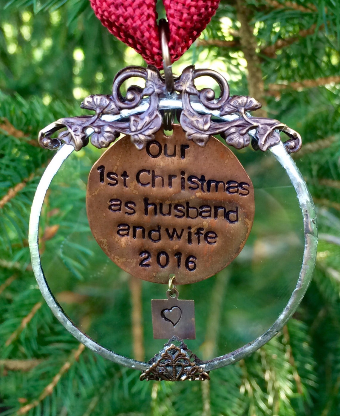 Our First Christmas As Husband And Wife 1st Christmas Etsy Our First Christmas As Husband And Wife 1st Christmas Etsy