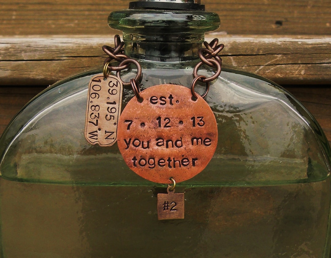 Second Anniversary Tag Label.celebration.2nd Wedding - Etsy