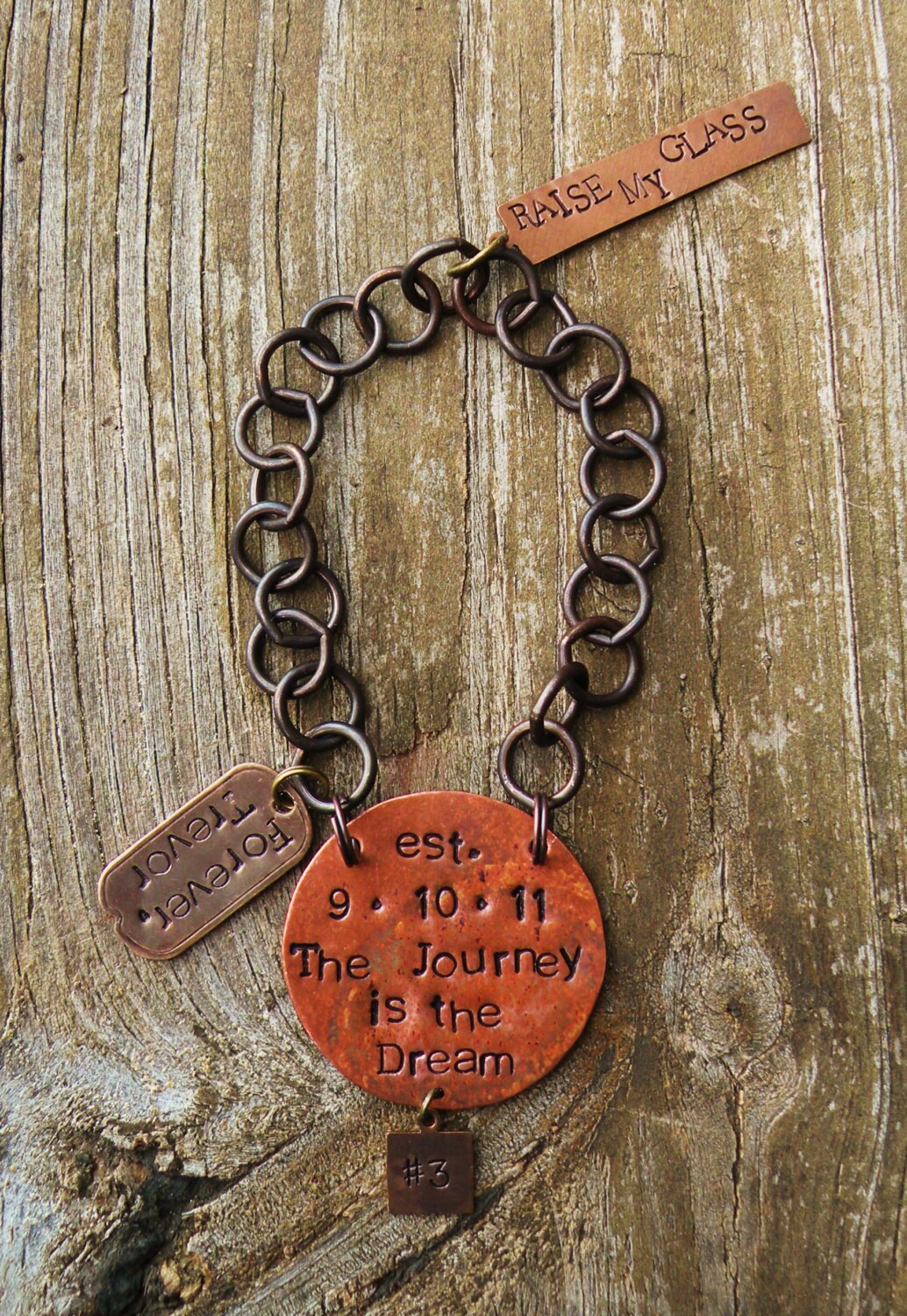 Third Anniversary Tag Label Gift.celebration.3rd Wedding - Etsy