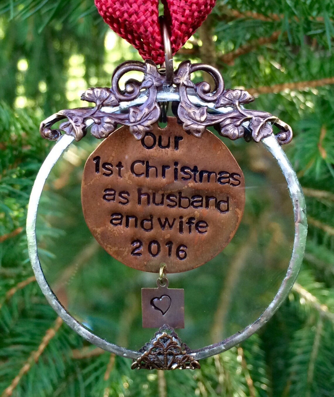 Our First Christmas As Husband And Wife 1st Christmas Etsy Our First Christmas As Husband And Wife 1st Christmas Etsy