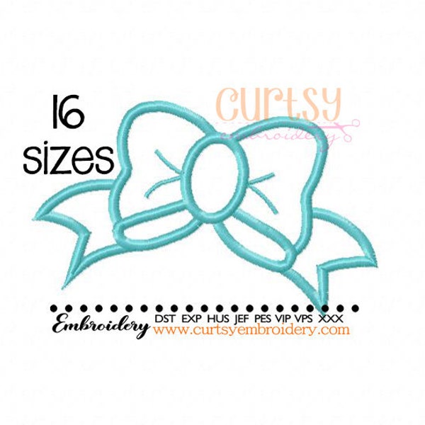 Bow Applique - Etsy