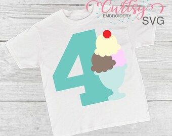 4 Cat SVG File 4th Birthday SVG Cat SVG Digital Download Svg - Etsy Canada