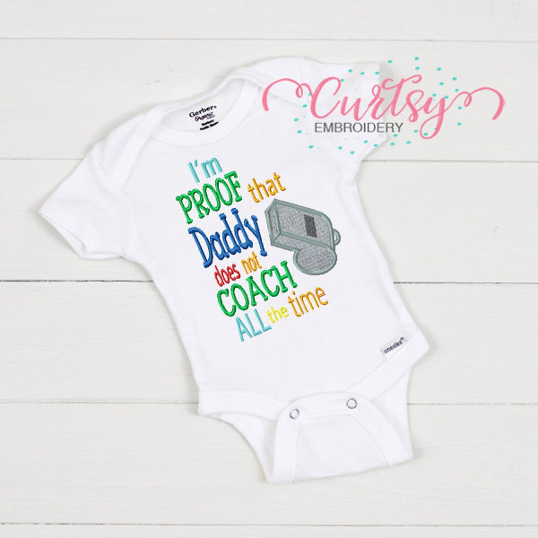 Baby Embroidery Designs / Baby Embroidery Design / I'm Proof That Daddy ...
